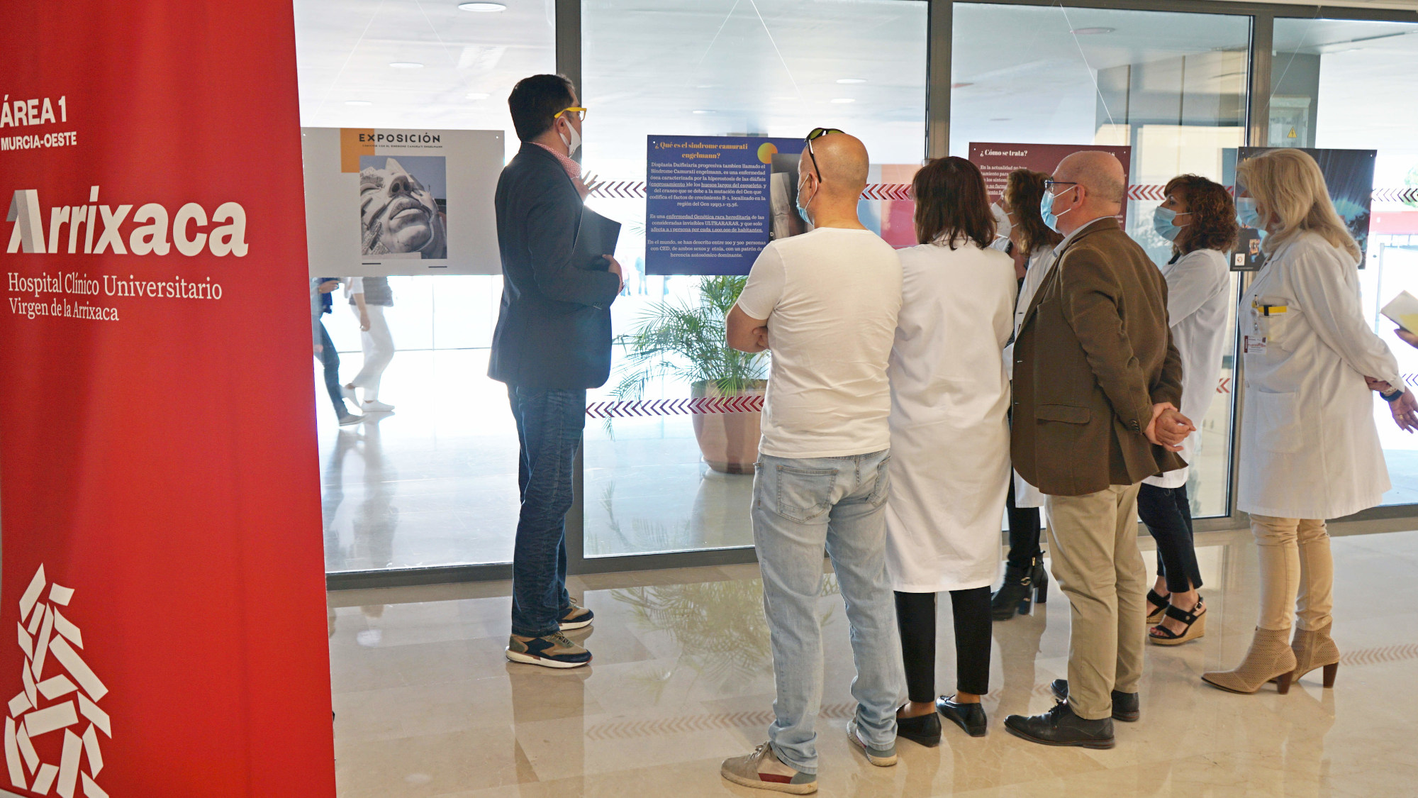 La Arrixaca acoge una exposición itinerante sobre el Síndrome de ...